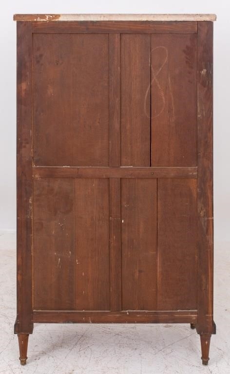 Georges Jacob Ii | Directoire Style Marble-Topped Mahogany Semainier ...