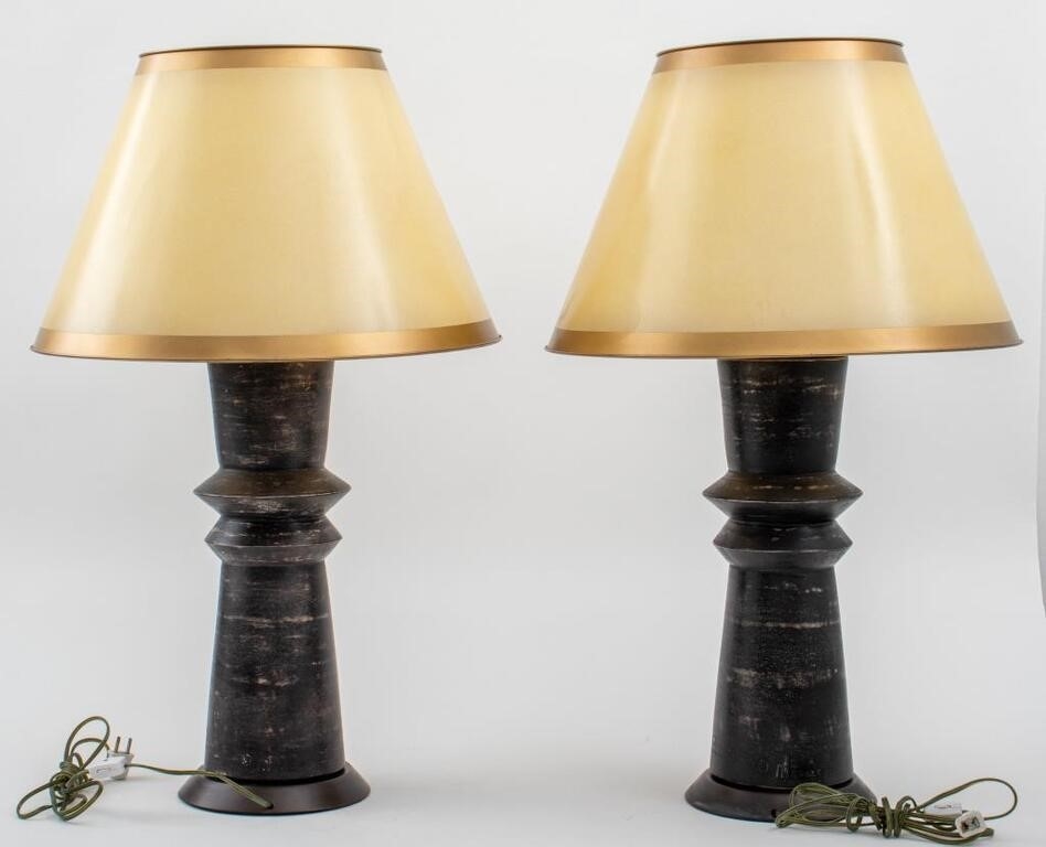 Alberto Giacometti | Giacometti Style Faux Bronze Table Lamps, Pr (1998 ...