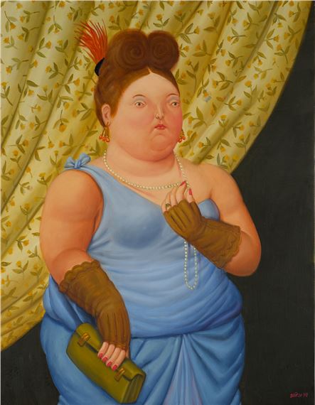Fernando Botero | Society Lady | MutualArt