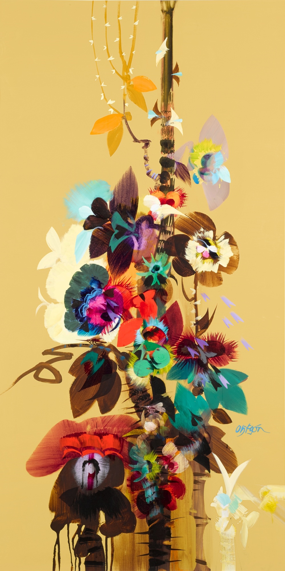 Alejandro Obregón | Flores (Circa 1970) | MutualArt