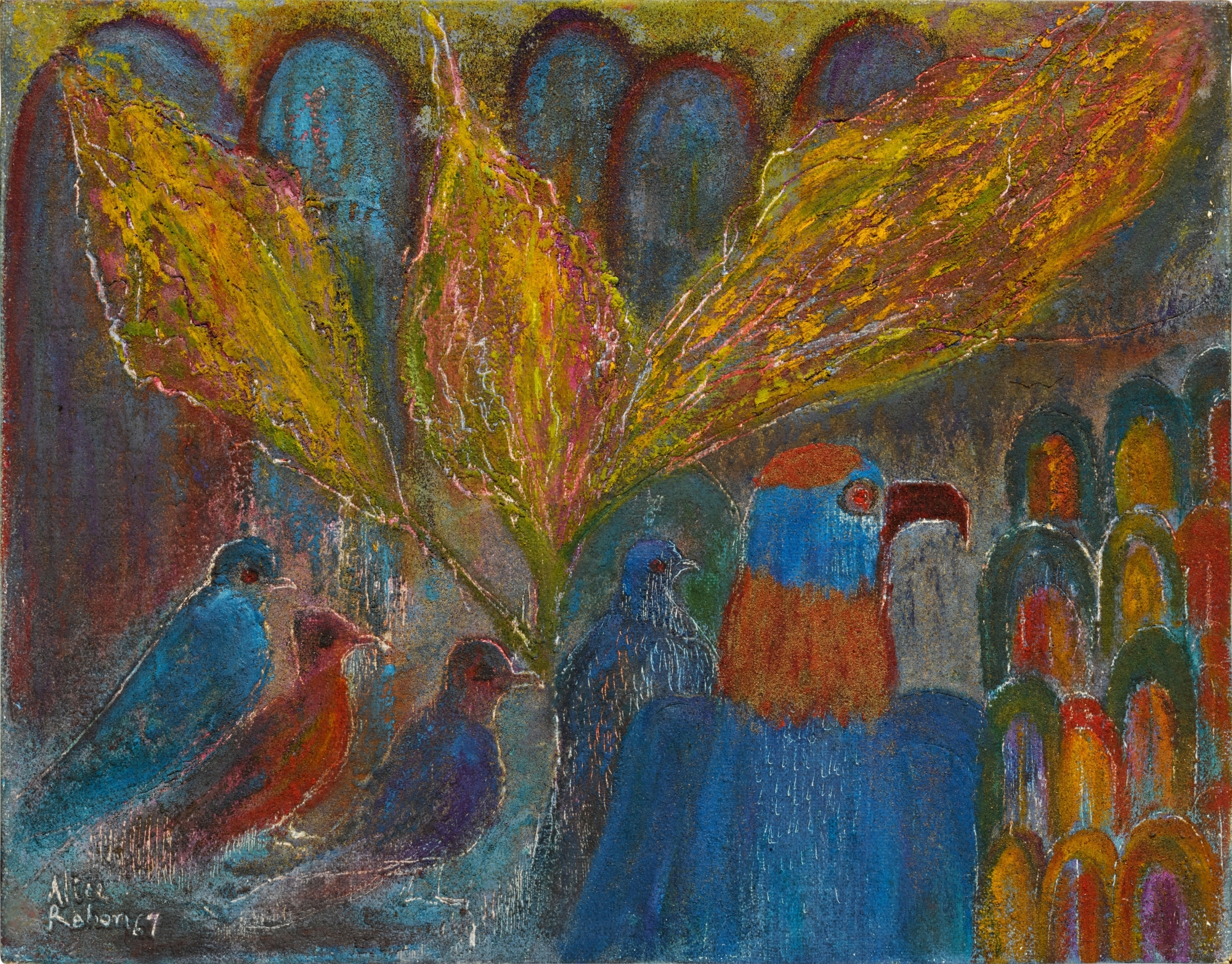 Alice Rahon | Pájaro de la Tempestad | MutualArt