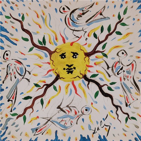 Salvador Dalí | Le Soleil végétal (Circa 1953) | MutualArt