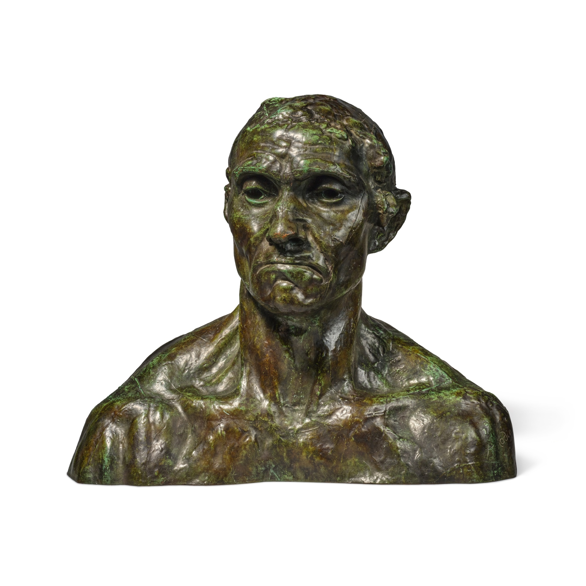 Auguste Rodin | L'un des Bourgeois de Calais: Buste de l'étude de nu ...