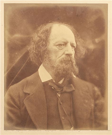 Julia Margaret Cameron | Portrait photograph of Alfred, Lord Tennyson ...