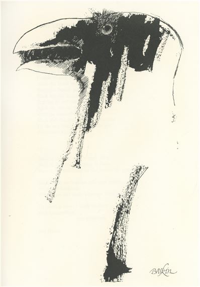 Leonard Baskin | Crow.... with Twelve Drawings by Leonard Baskin ...