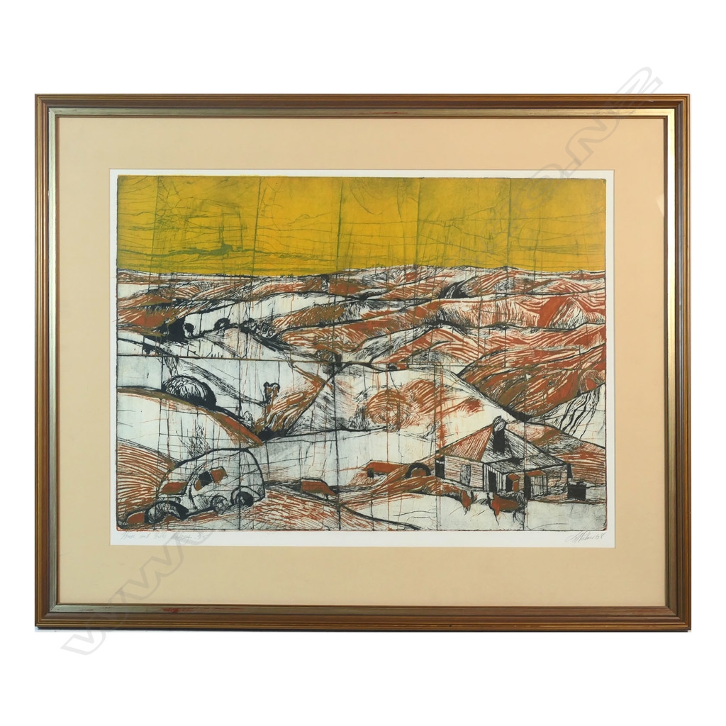 Stanley Palmer | 'House and Hills (1968) | MutualArt