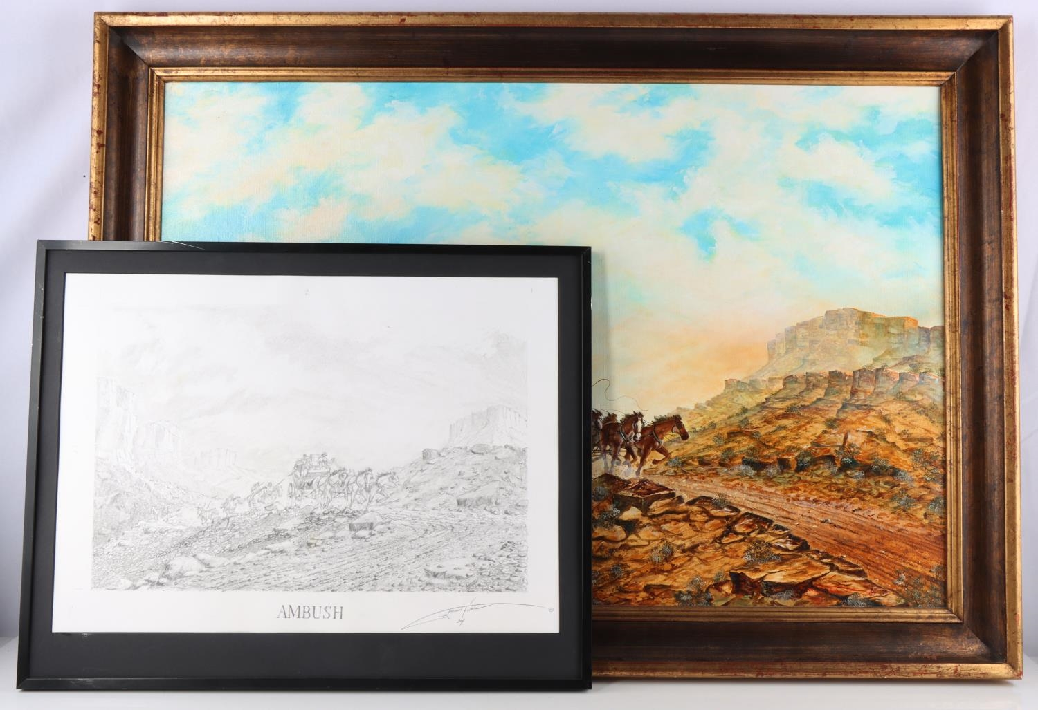 L. Edward Fisher | AMBUSH PAINTING (1937) | MutualArt