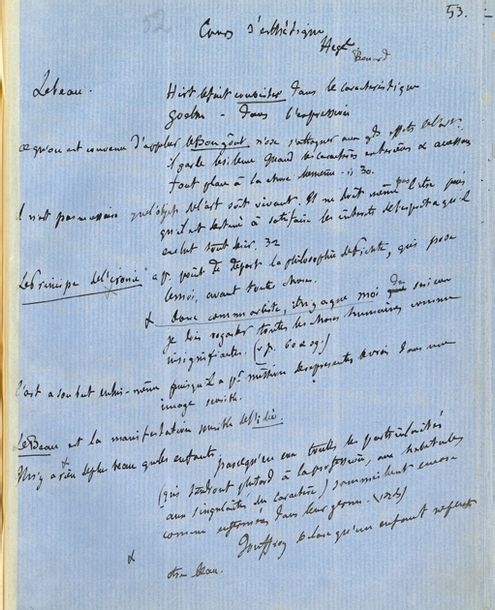 Gustave Flaubert | 2 autograph MANUSCRIPTS (1844 - 1872) | MutualArt
