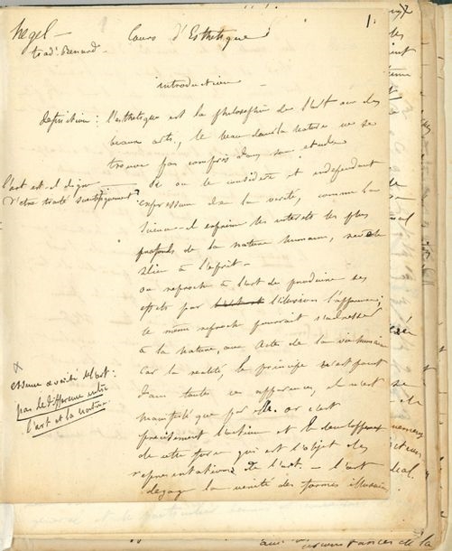 Gustave Flaubert | 2 autograph MANUSCRIPTS (1844 - 1872) | MutualArt