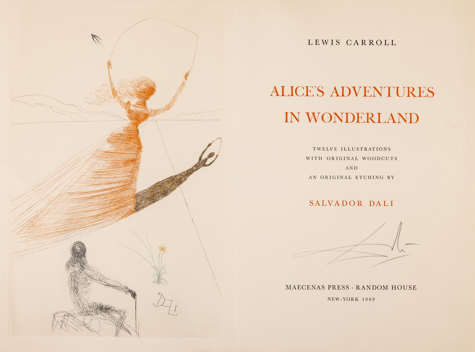 Salvador Dalí | [ARTIST'S BOOK]. DALI (1969) | MutualArt