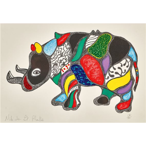 Niki de Saint Phalle | Nashorn | MutualArt