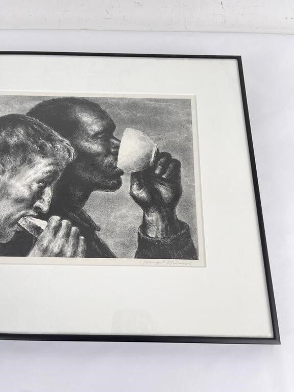 Josef Hirsh | Banquet Joseph Hirsch Signed Lithograph | MutualArt