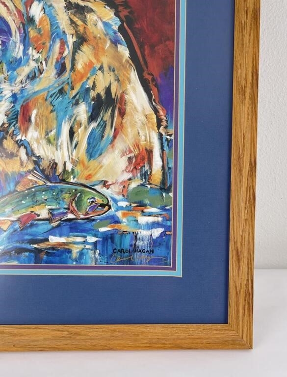 Carol Hagan | Carol Hagan Signed Print Montana | MutualArt