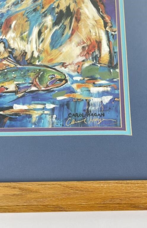 Carol Hagan | Carol Hagan Signed Print Montana | MutualArt