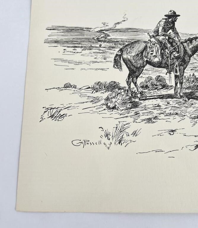 Charles Marion Russell | Charles M Russell Print Montana Print | MutualArt