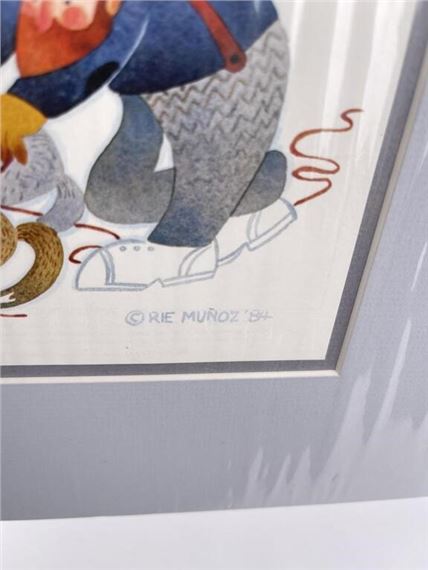 Rie Muñoz | Rie Munoz Print (1969 - 1970) | MutualArt