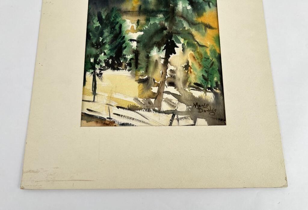 Marguerite G. Dodge | Marge Dodge Missoula Montana Watercolor Painting ...