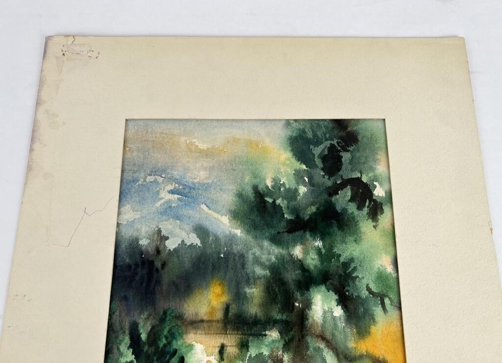 Marguerite G. Dodge | Marge Dodge Missoula Montana Watercolor Painting ...
