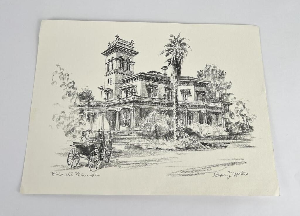 George Mathis | George Mathis Mansion Print | MutualArt