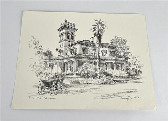 George Mathis | George Mathis Mansion Print | MutualArt