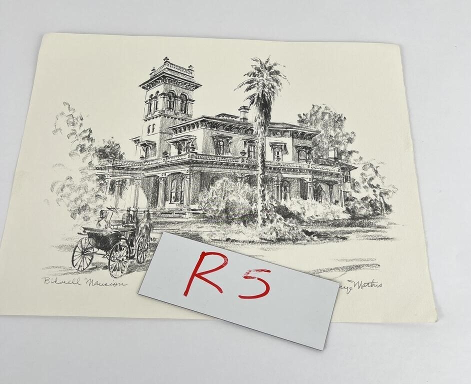 George Mathis | George Mathis Mansion Print | MutualArt