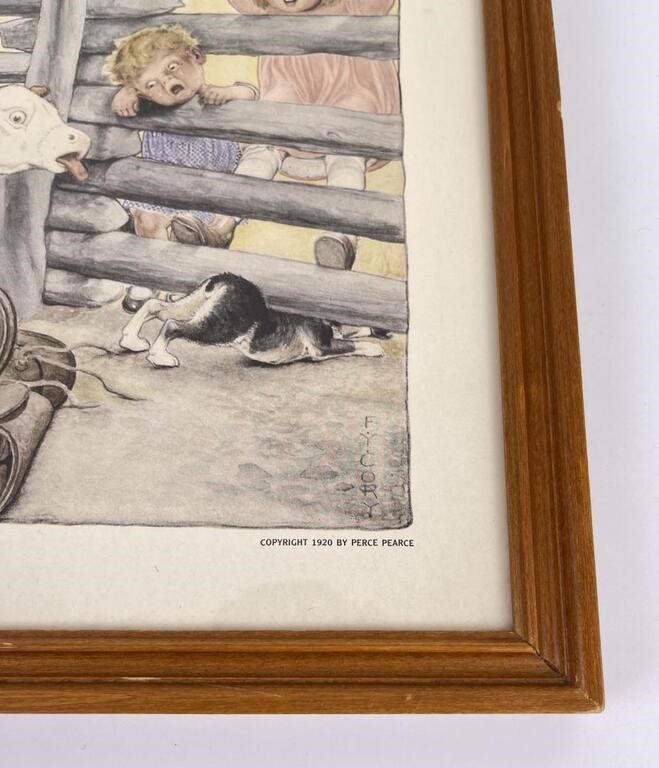 Fanny Young Cory | 1920 Fanny Y. Cory Perce Pearce Cowboy Print | MutualArt