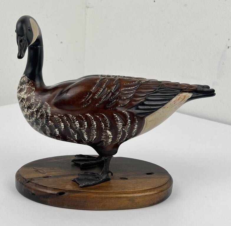 Tom Taber | Tom Taber Big Sky Carvers Goose Decoy | MutualArt