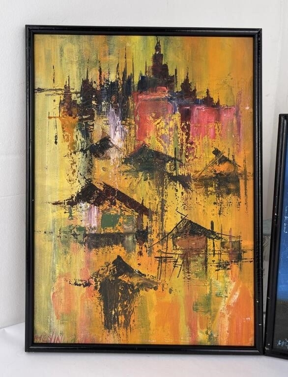 Mg Yin Tun | MG Yin Tun Burma Myanmar Oil Paintings | MutualArt