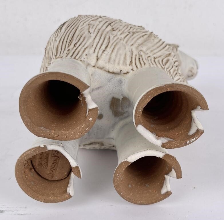 Becky Eiker | Becky Eiker Studio Pottery Goat Montana | MutualArt