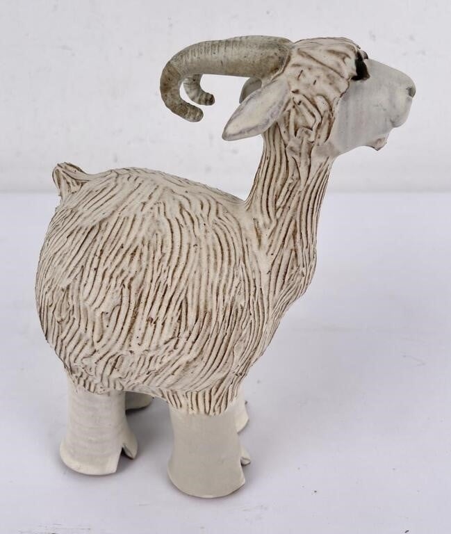 Becky Eiker | Becky Eiker Studio Pottery Goat Montana | MutualArt