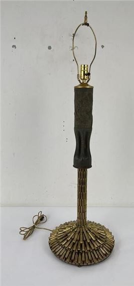 Michael Miller | Michael Miller Spent Brass Table Lamp | MutualArt