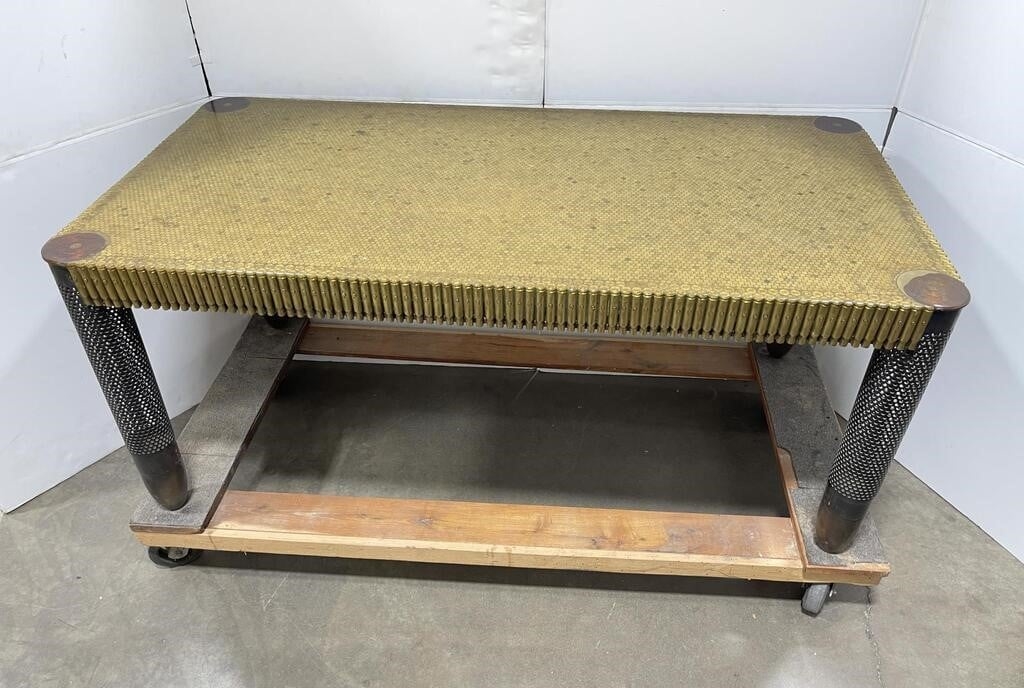 Michael Miller | Michael Miller Trench Art Shell Casing Table | MutualArt