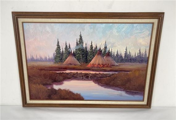 Bill Bailey | Crow Encampment | MutualArt