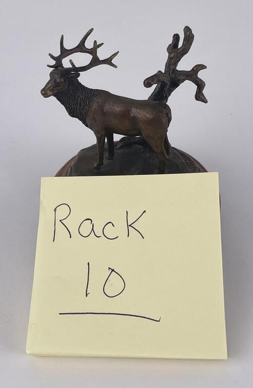 Paul Geffre | Paul Geffre Elk Bronze | MutualArt