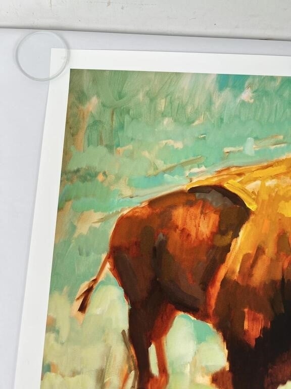 Jeff Weir | Jeff Weir Idaho 'Send It' Buffalo Print | MutualArt