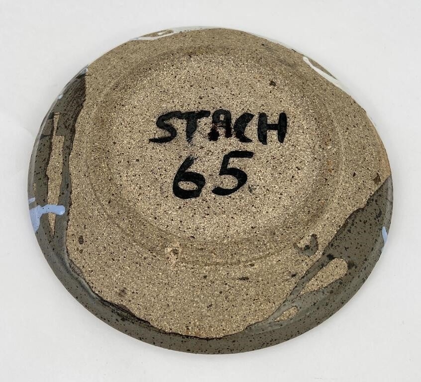Rudy Autio | Leonard Stach Montana Studio Pottery Plate | MutualArt