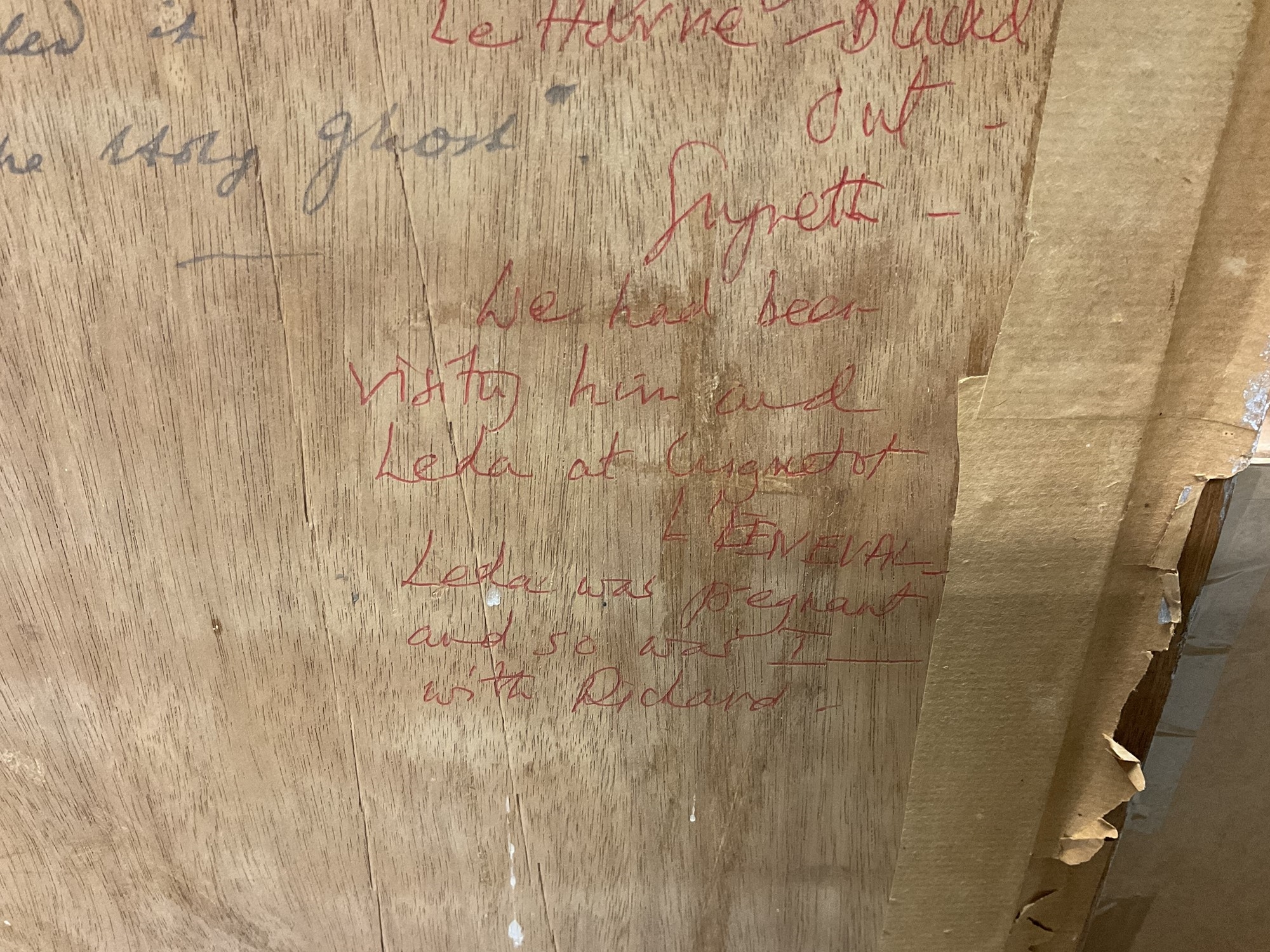 Tristram Paul‏ Hillier | 1983), pencil and watercolour ‘The Holy Ghost ...