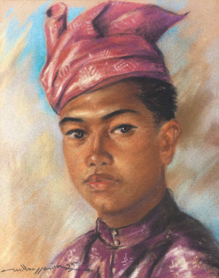 Mohammad Hoessein Enas | Untitled (1955) | MutualArt