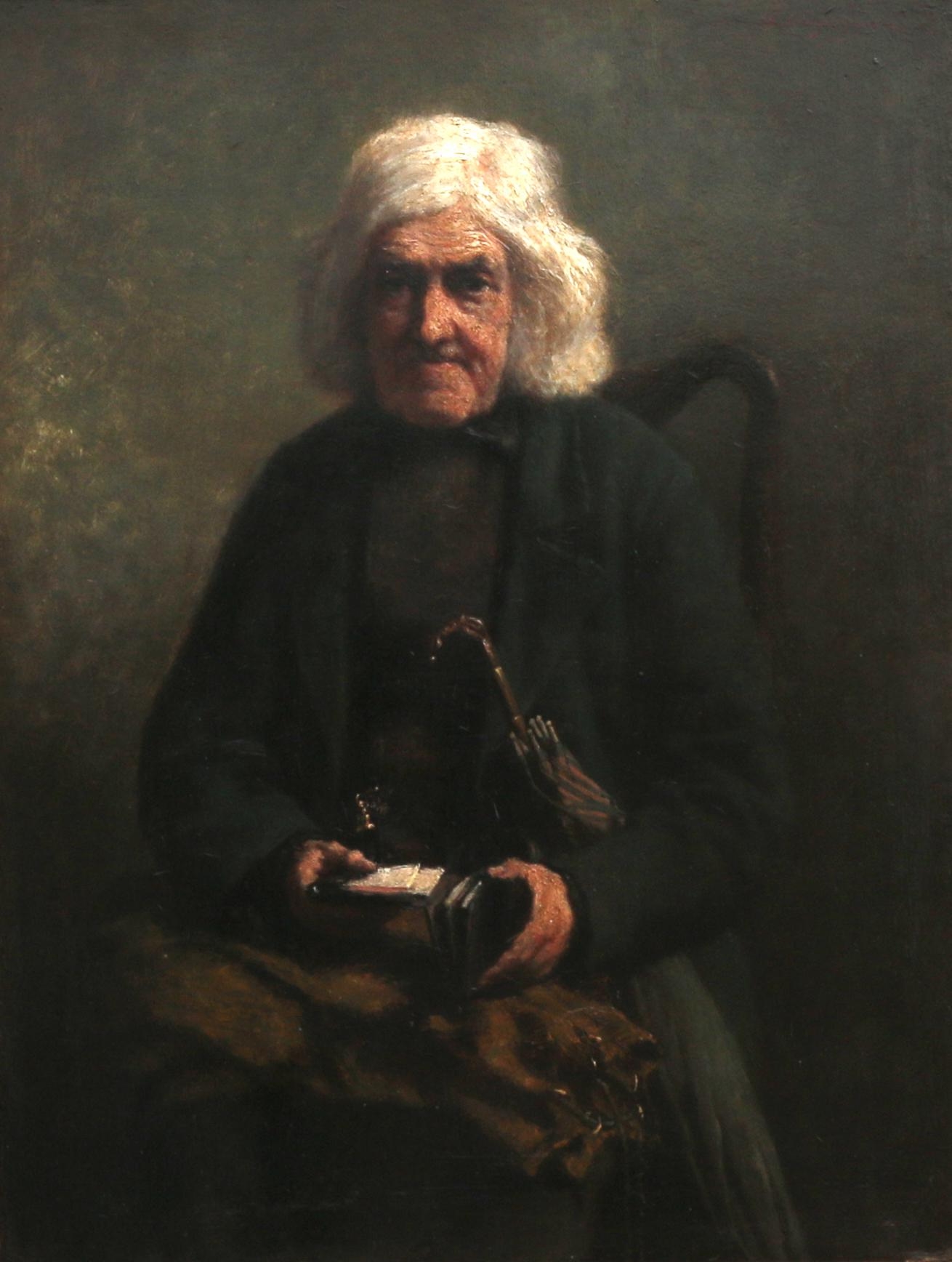 Lambertus Lingeman | Portret van een oude dame | MutualArt