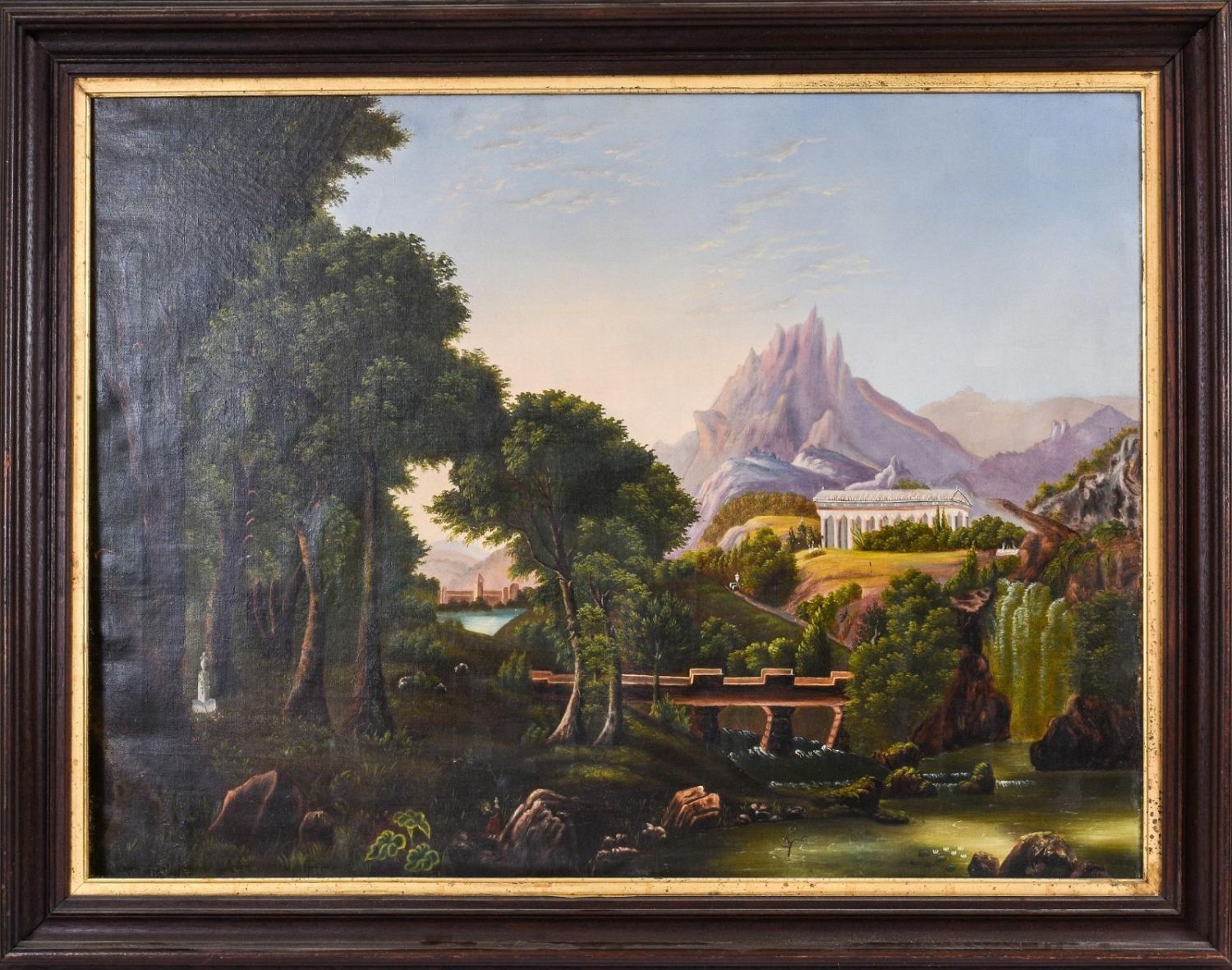 Thomas Cole | Female Academy Landscape, After Thomas Cole. | MutualArt