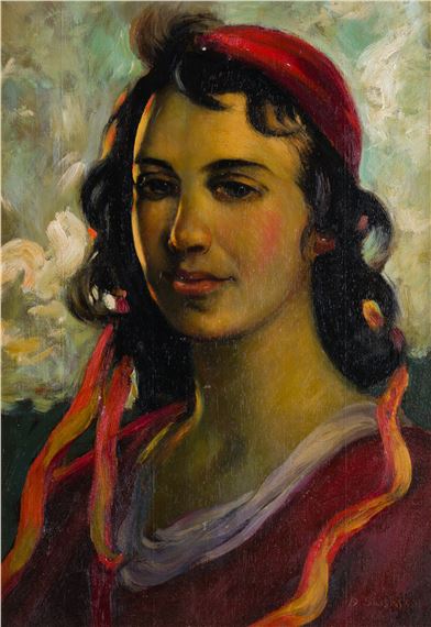 Daniel Sabater y Salabert | El angel del pueblo (1947) | MutualArt