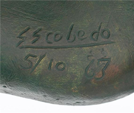 Augusto Escobedo | Escobedo Bronze Nude Woman Sculptures, Pair (1963 ...