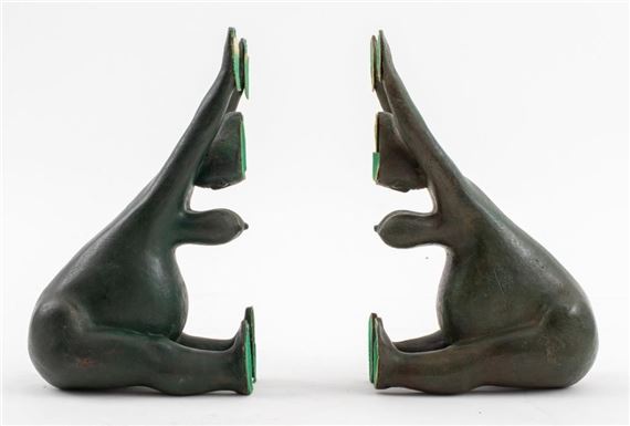 Augusto Escobedo | Escobedo Bronze Nude Woman Sculptures, Pair (1963 ...