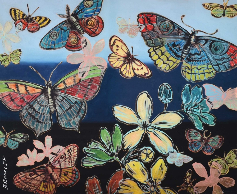 David Bromley | Butterflies | MutualArt