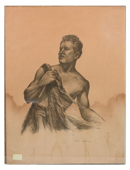 Robert Peterson | HAWAIIAN FISHERMAN | MutualArt