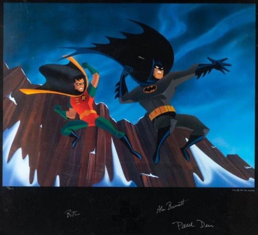 Bruce Timm | Batman & Robin Art Print. | MutualArt