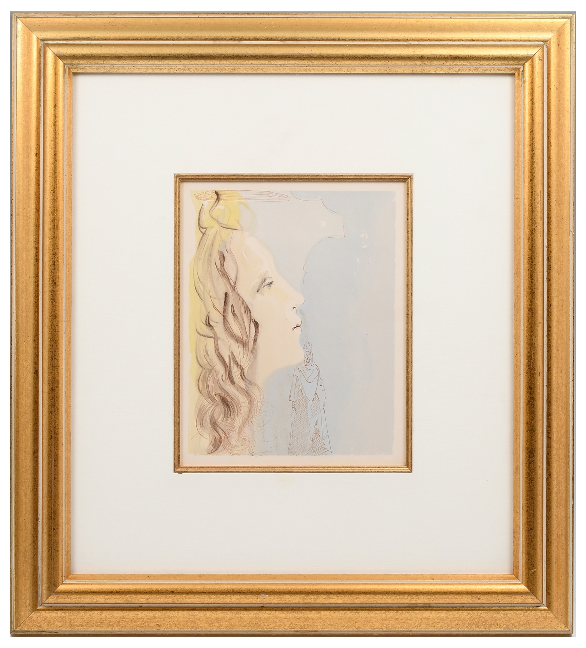 Salvador Dalí | SALVADOR DALI WOODCUT HEAVEN CANTO 8 | MutualArt