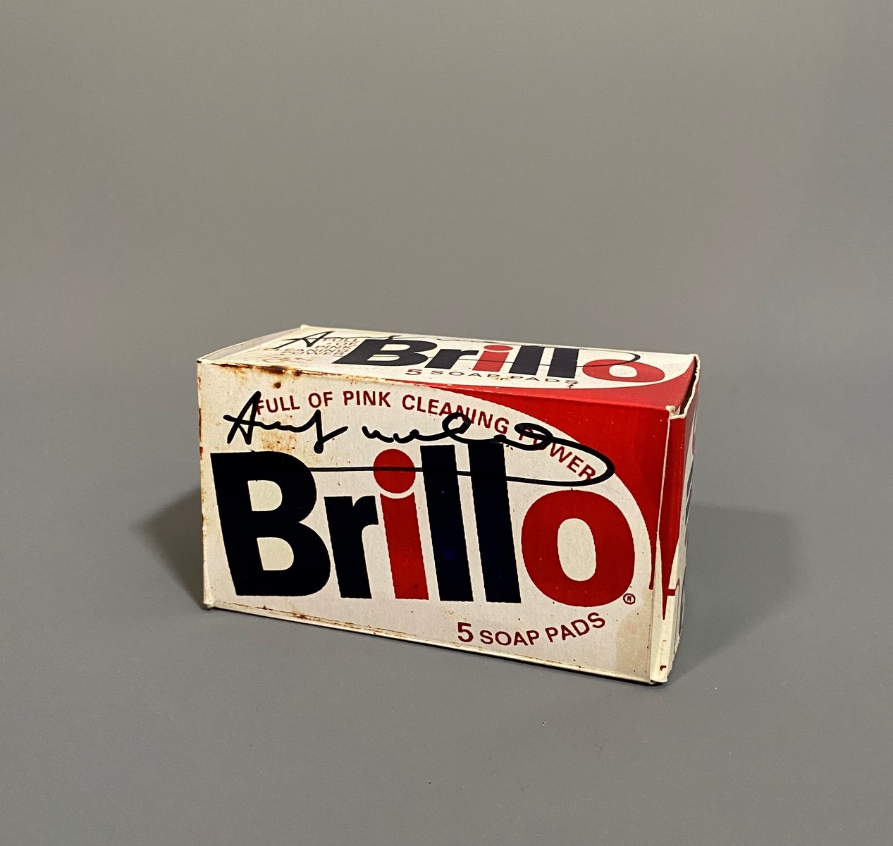 Andy Warhol | Brillo Box 5 soaps, c.1960 | MutualArt