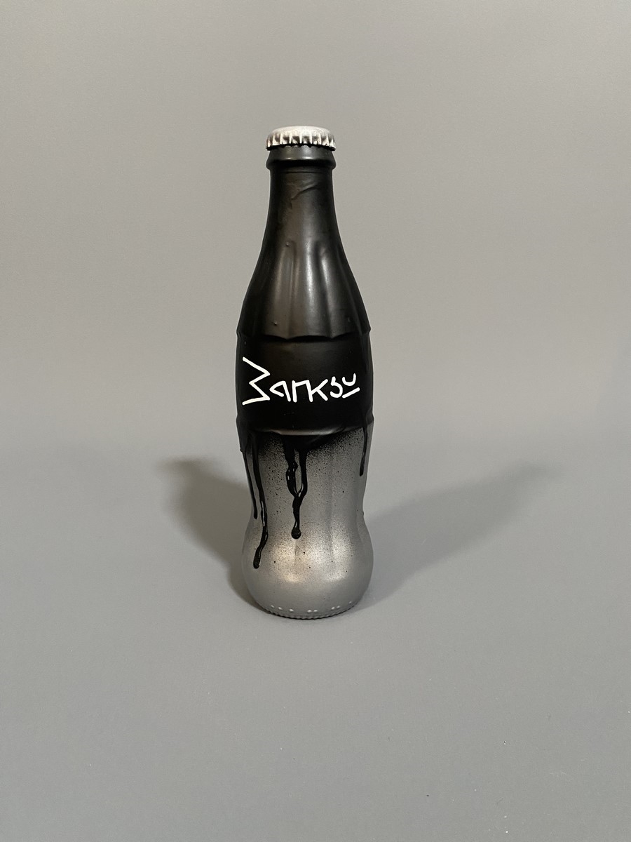 Banksy | Banksy Tribute to Warhol, Coke bottle, 2020 (2020) | MutualArt