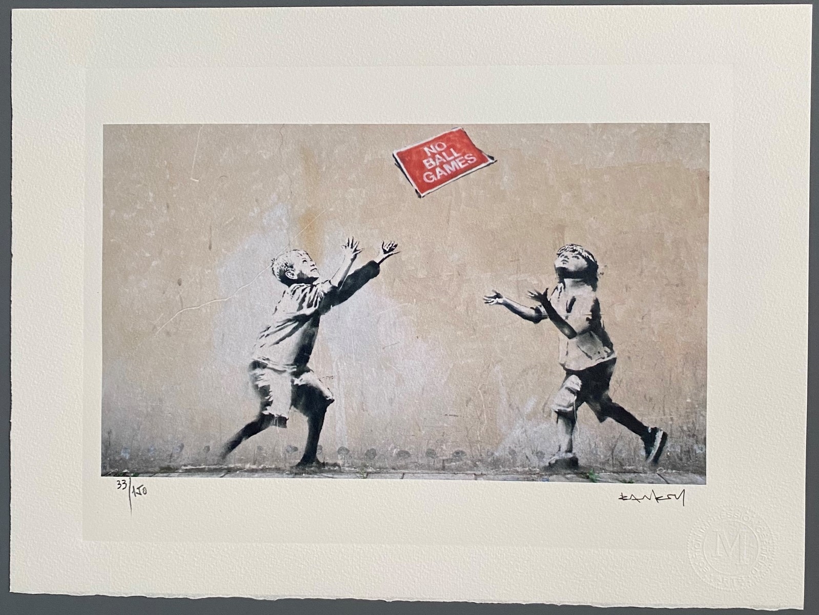 Banksy | No ball games | MutualArt